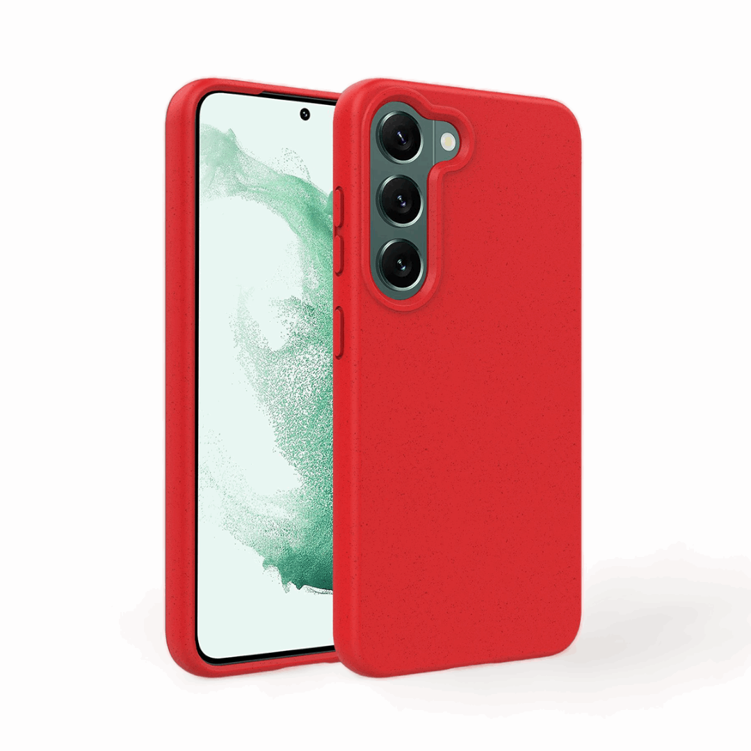 Compostable Samsung Case - Red – Tallpine Cases